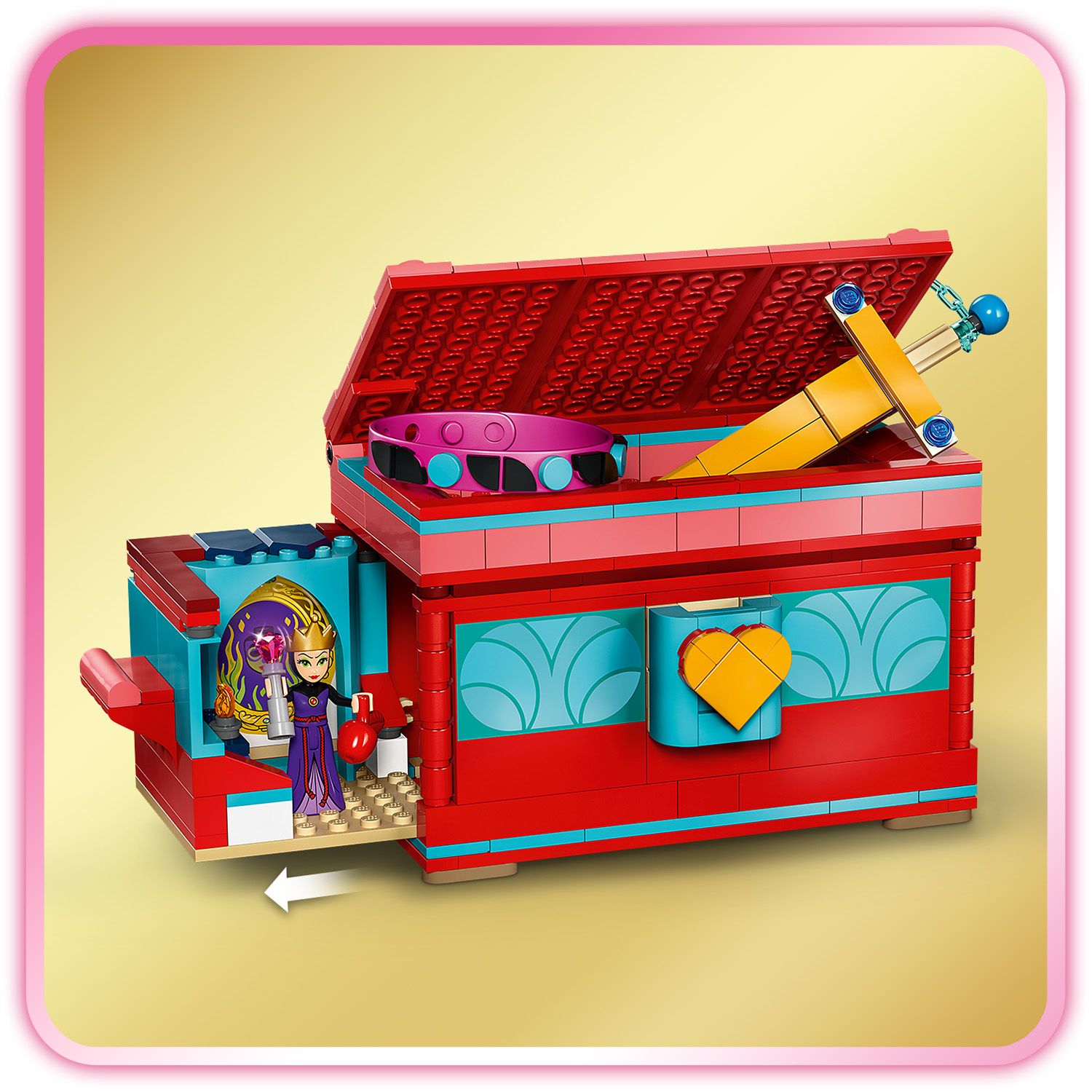 LEGO Disney Princess 43276 Snow White's Jewellery Box (358 Pieces ...