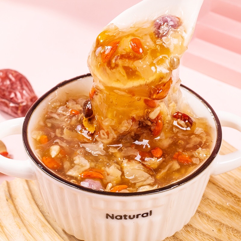 [SG Ready Stocks] Red Dates & Nuts White Fungus Lotus Root Powder ...