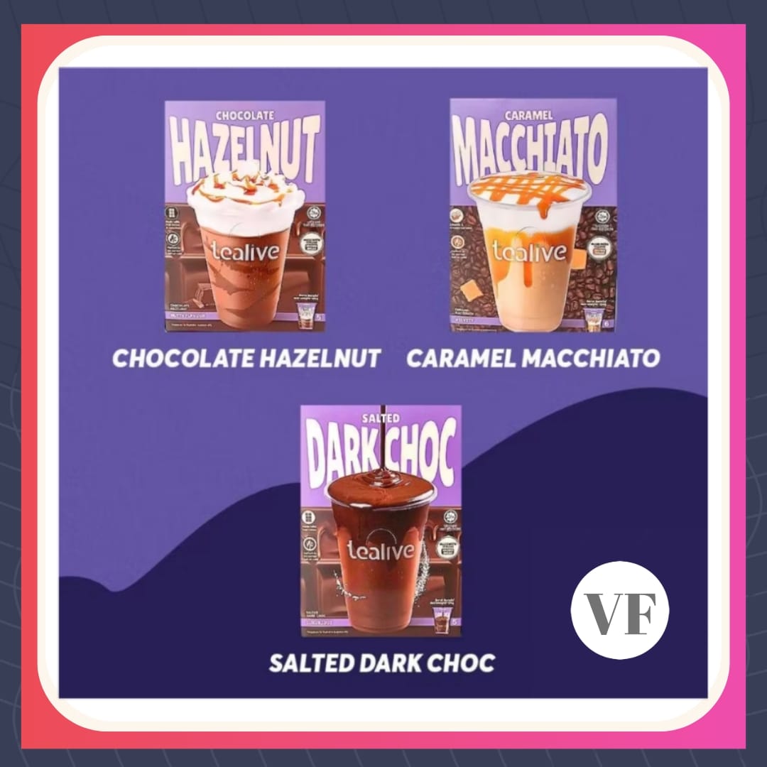 Tealive Instant Drink Signature Milk Tea/Coffee/Chocolate/Matcha ...