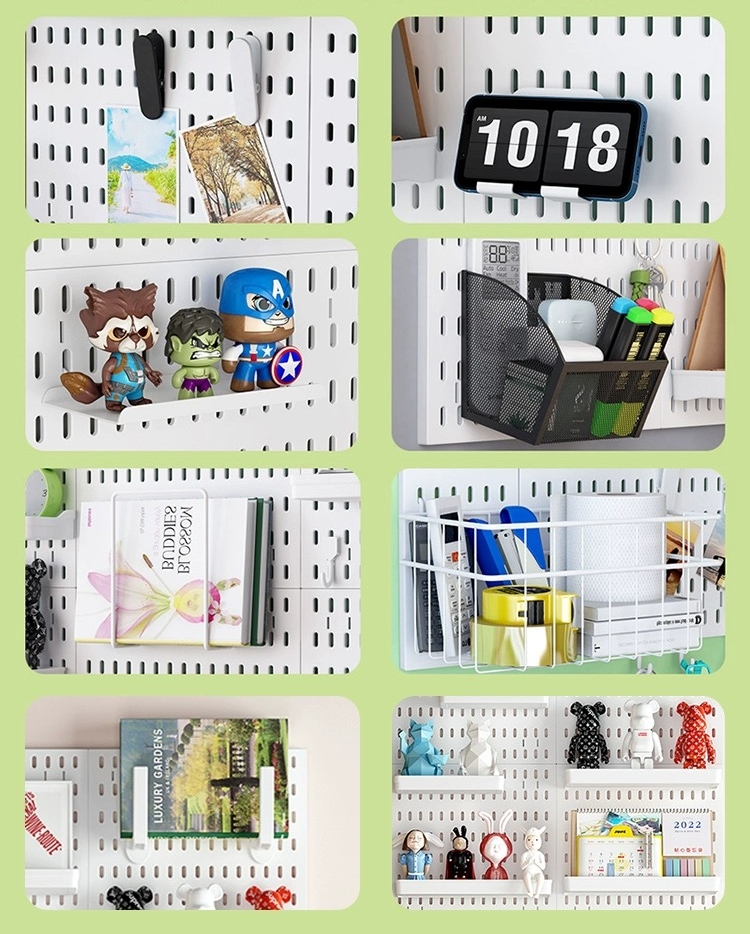 [SG Stock]DIY Pegboard Set Accessories Desk Organizer Pegboard Holder ...