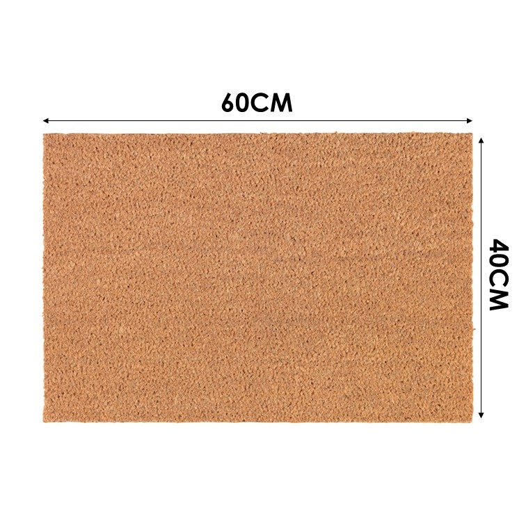Door mat coconut husk easy to clean entry mat, beautiful color and ...