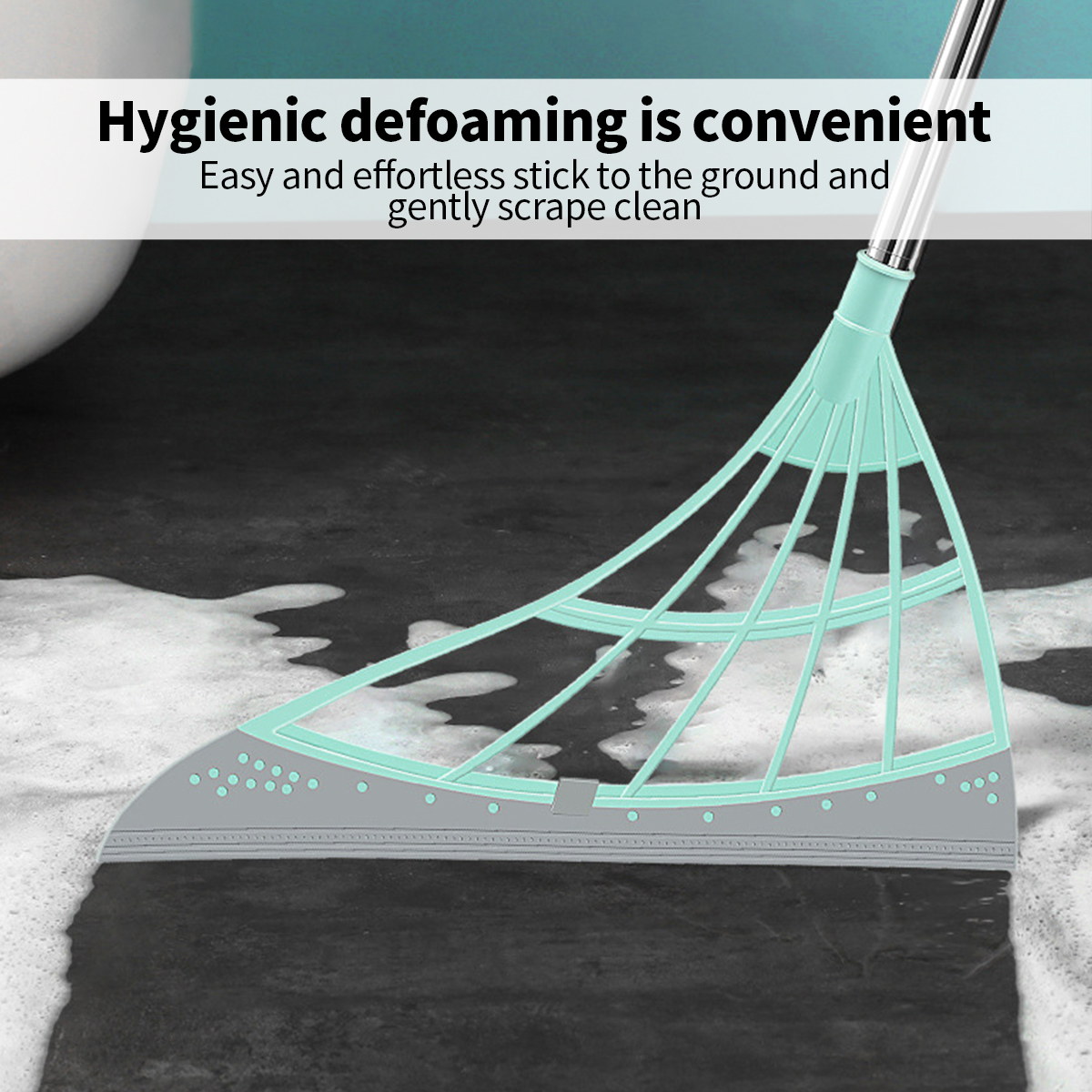 【HM】SG STOCK ⭐3-in-1 Multi-Purpose Magic Broom⭐ Home Cleaning Silicone ...