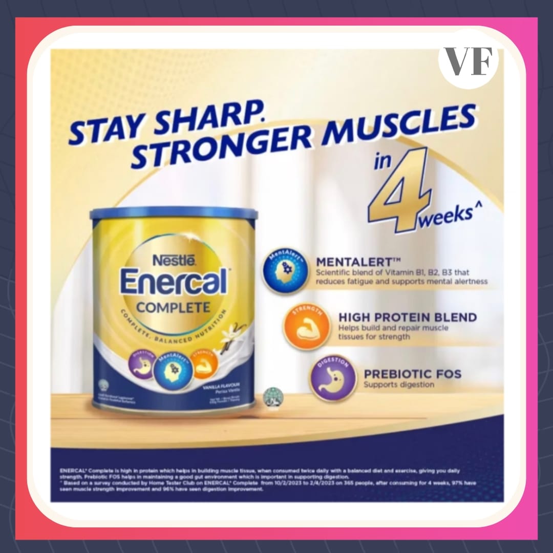 Enercal Complete Milk Formula Powder 850g [Exp 2027] | Shopee Singapore