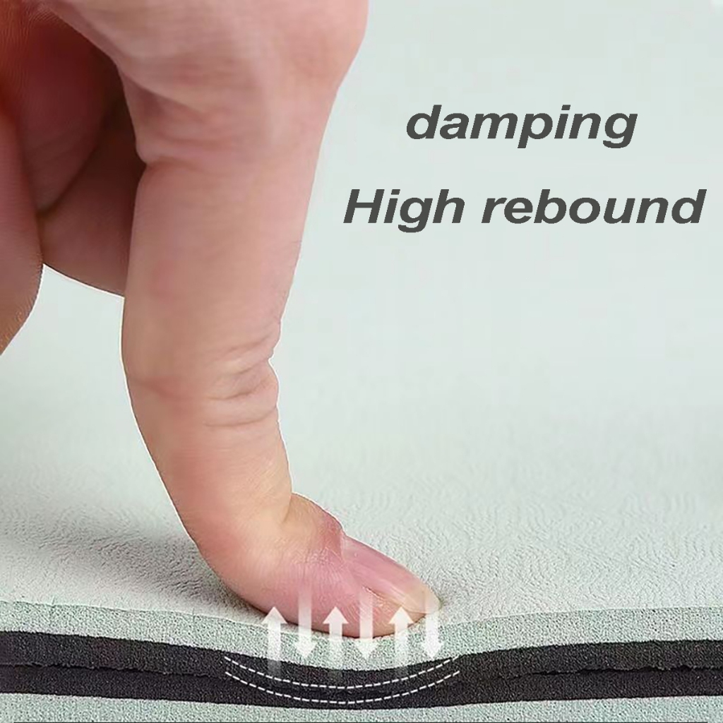 TPE Yoga Mat Foldable Thick Anti-skid Sports Fitness Mat Exercise Mat ...