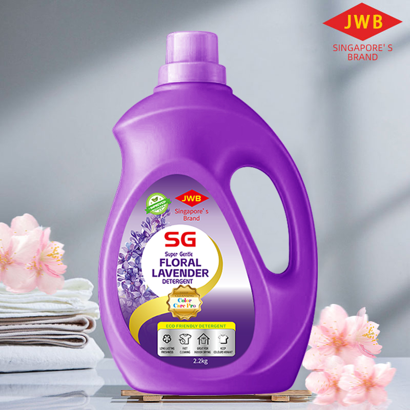 JWB (BUNDLE OF 4) FLORAL LAVENDER Color Care Pro Detergent 2.2KG. Anti ...