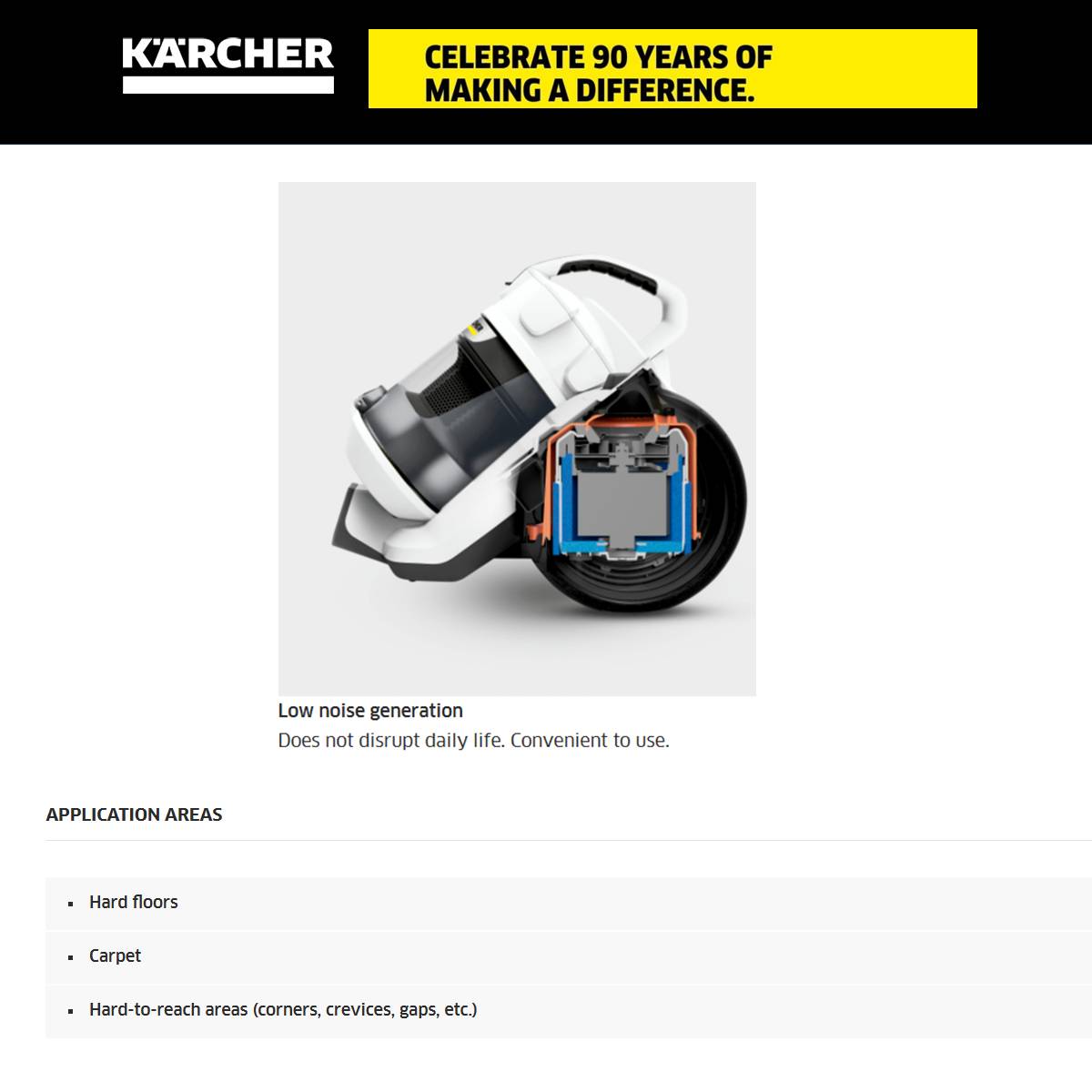 KARCHER VC 3 Plus 1100W Bagless Vacuum Cleaner | Shopee Singapore