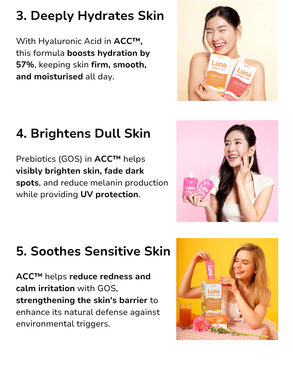 [LIVE Exclusive] Luna Shot Collagen – 5-in-1 | 7000mg ACC™ to Minimise ...