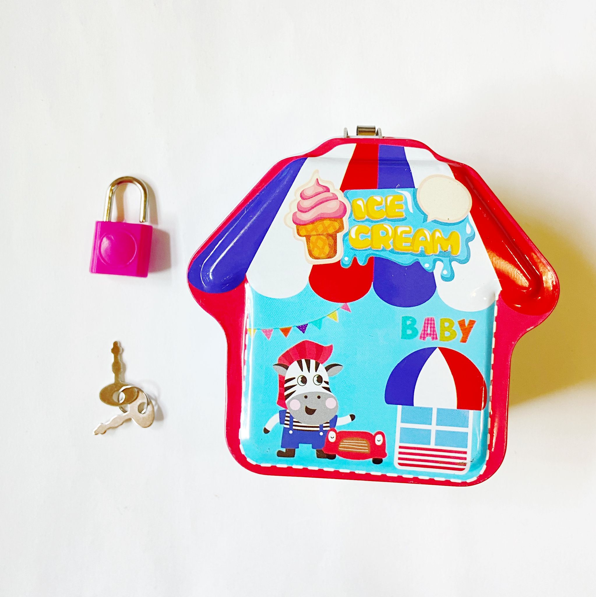 Kids coin bank with lock birthday goodie bag return gift children's day ...