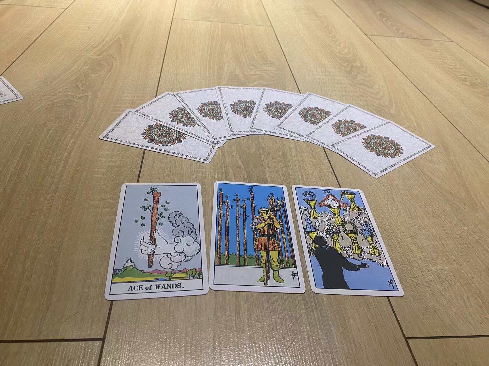 [SG seller] The Classic Design Tarot CARDS with Instruction Manual ...