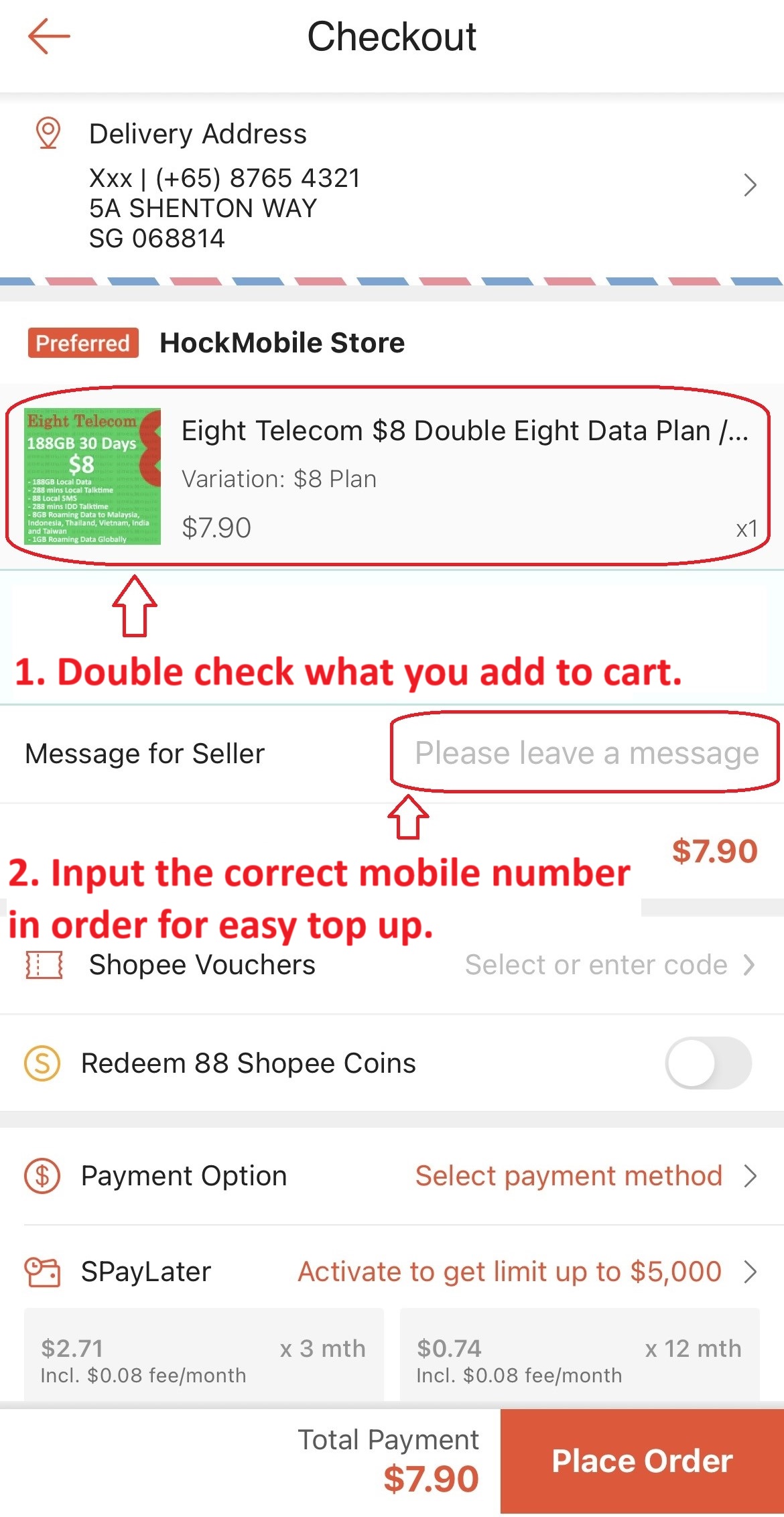 [Eight] $88 Free $88 Main Balance / Mobile Topup / Recharge [Eight ...