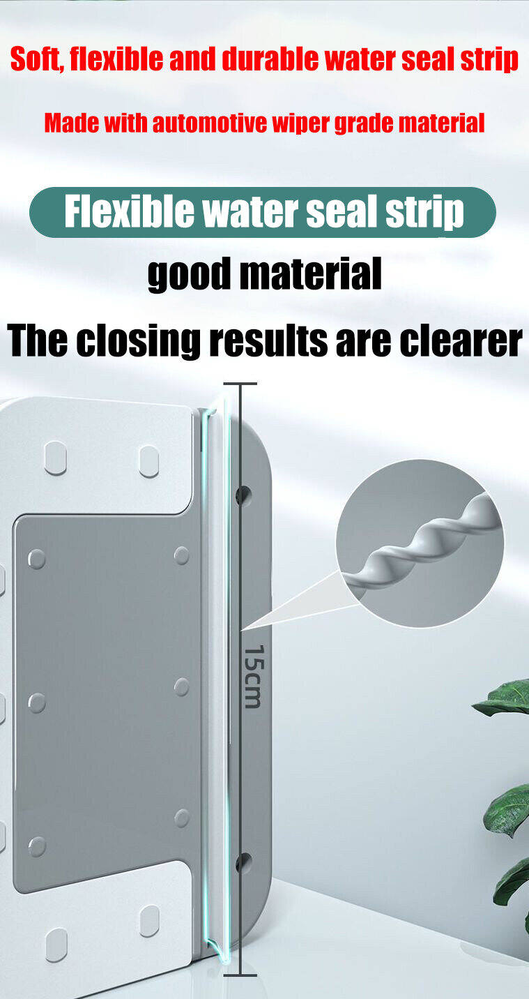 【Singapore Spot】Glass Cleaner Cleaning Tool Double Sided Window Cleaner ...
