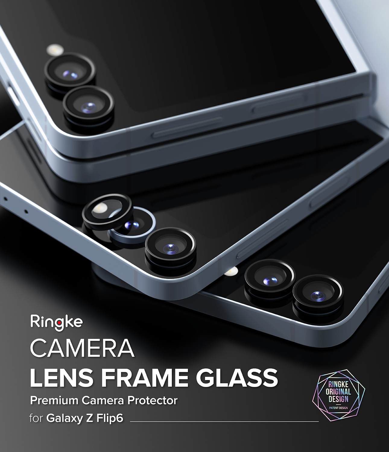 Ringke Camera Lens Frame Glass for Galaxy Z Flip 6 Camera Lens ...