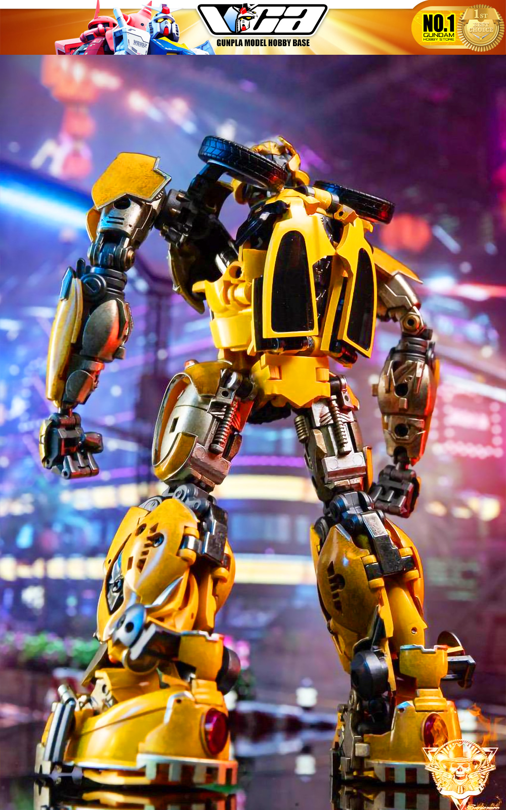 ⭐ TRANS-CRAFT TC-02 BUMBLEBEE TRANSFORMERS TRANSFORMABLE TRANSCRAFT ...