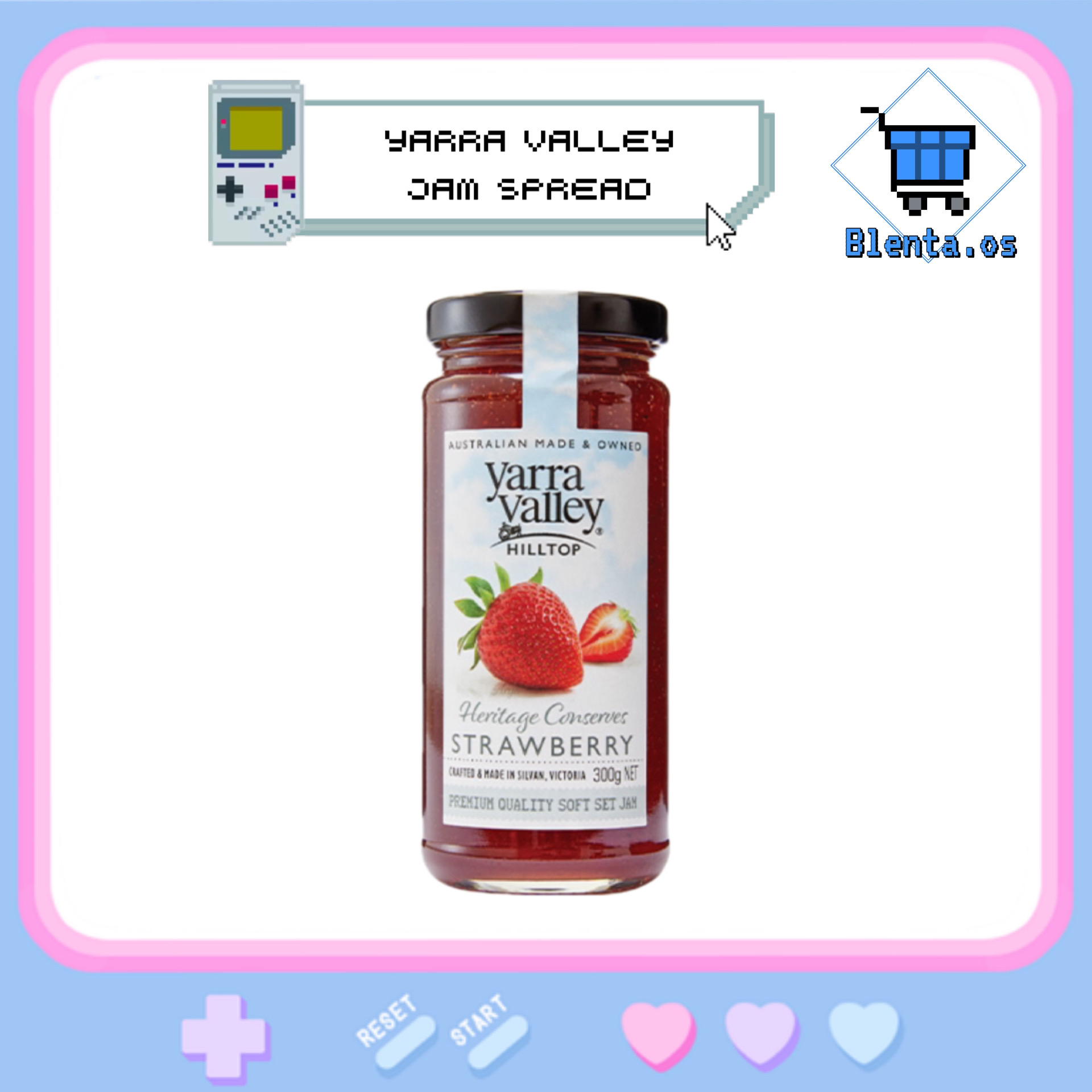 Yarra Valley Hilltop Jam Strawberry/Apricot/Three Berries/Marmalade ...