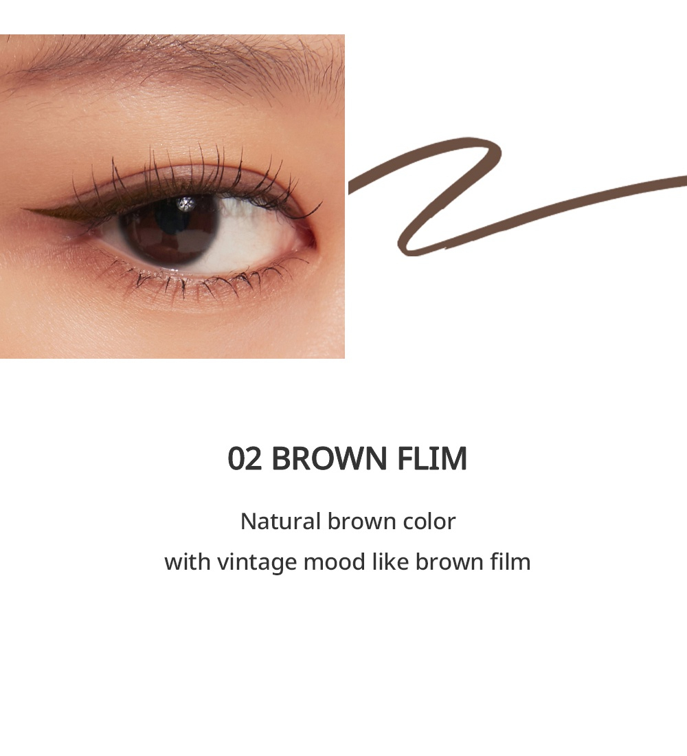 [PERIPERA] Ink Thin Thin Brush Liner 0.5g (Eyeliner | Brush liner ...