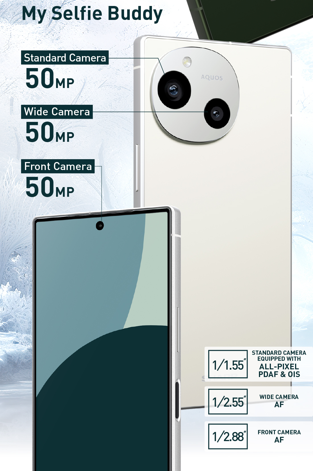 SHARP AQUOS R9 Mobile Phone - Available in 2 Colours (Green/White ...