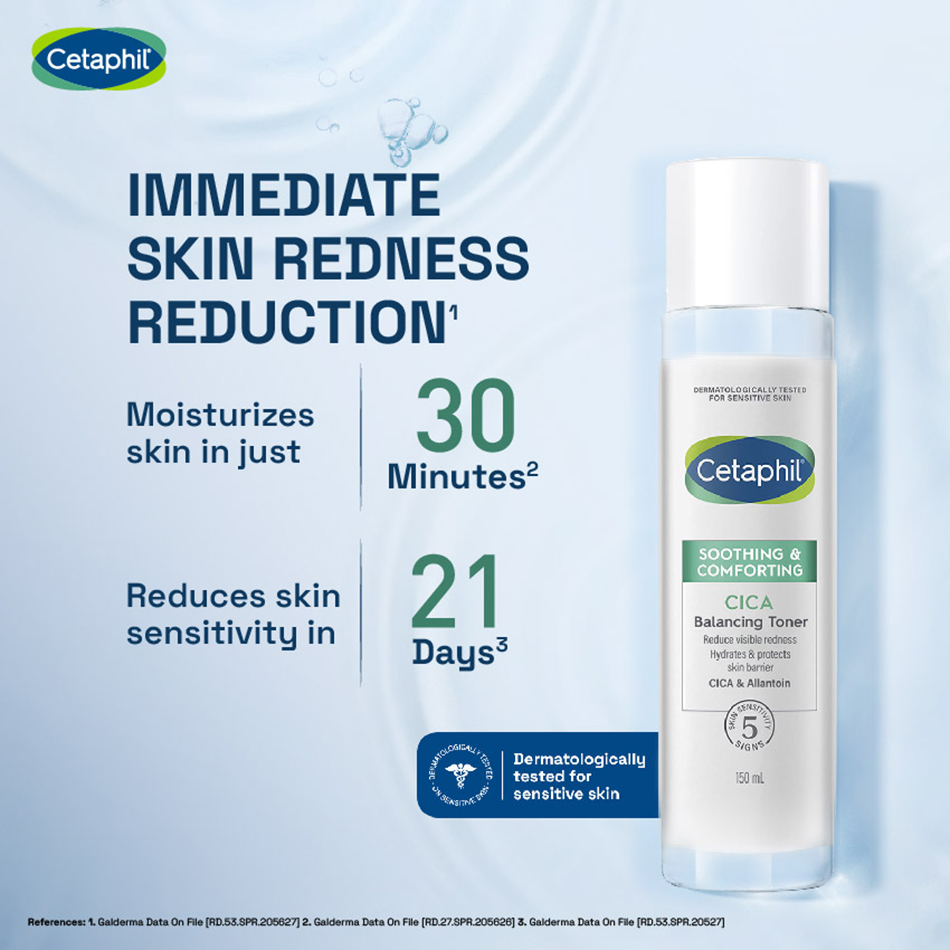 CETAPHIL Soothing & Comforting Cica Balancing Toner (Reduce Visible ...