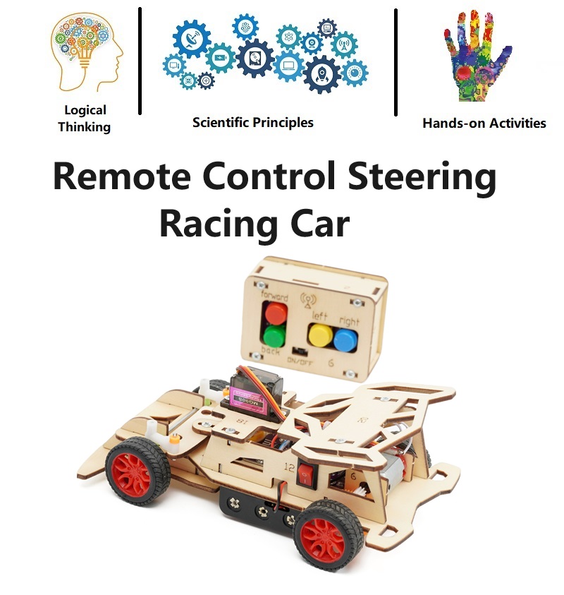 DIY Handmade Science STEM Kit: DIY Remote Control Racing: Educational ...