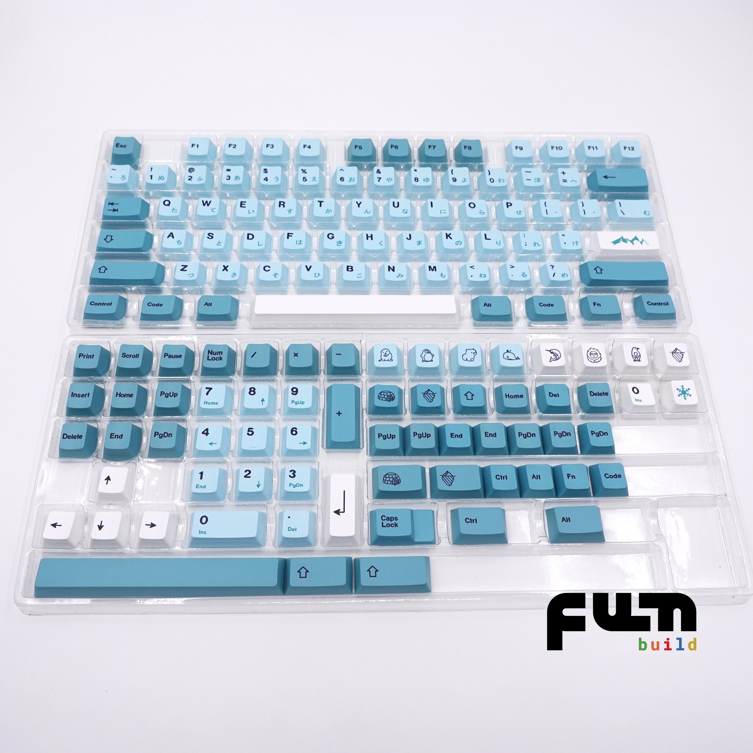 [ICEBERG Keycaps][Cherry Profile] Dye Sublimation Printed 136 Keys for ...