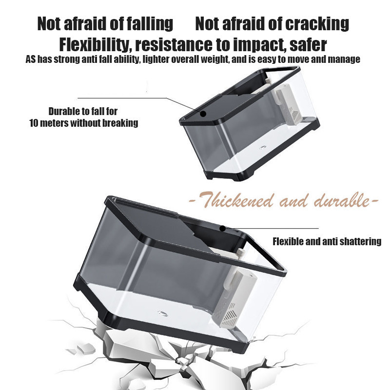 【Ready Stock】SPOETRY Fish Tank Desktop Fish Aquarium Filter Terrapin ...