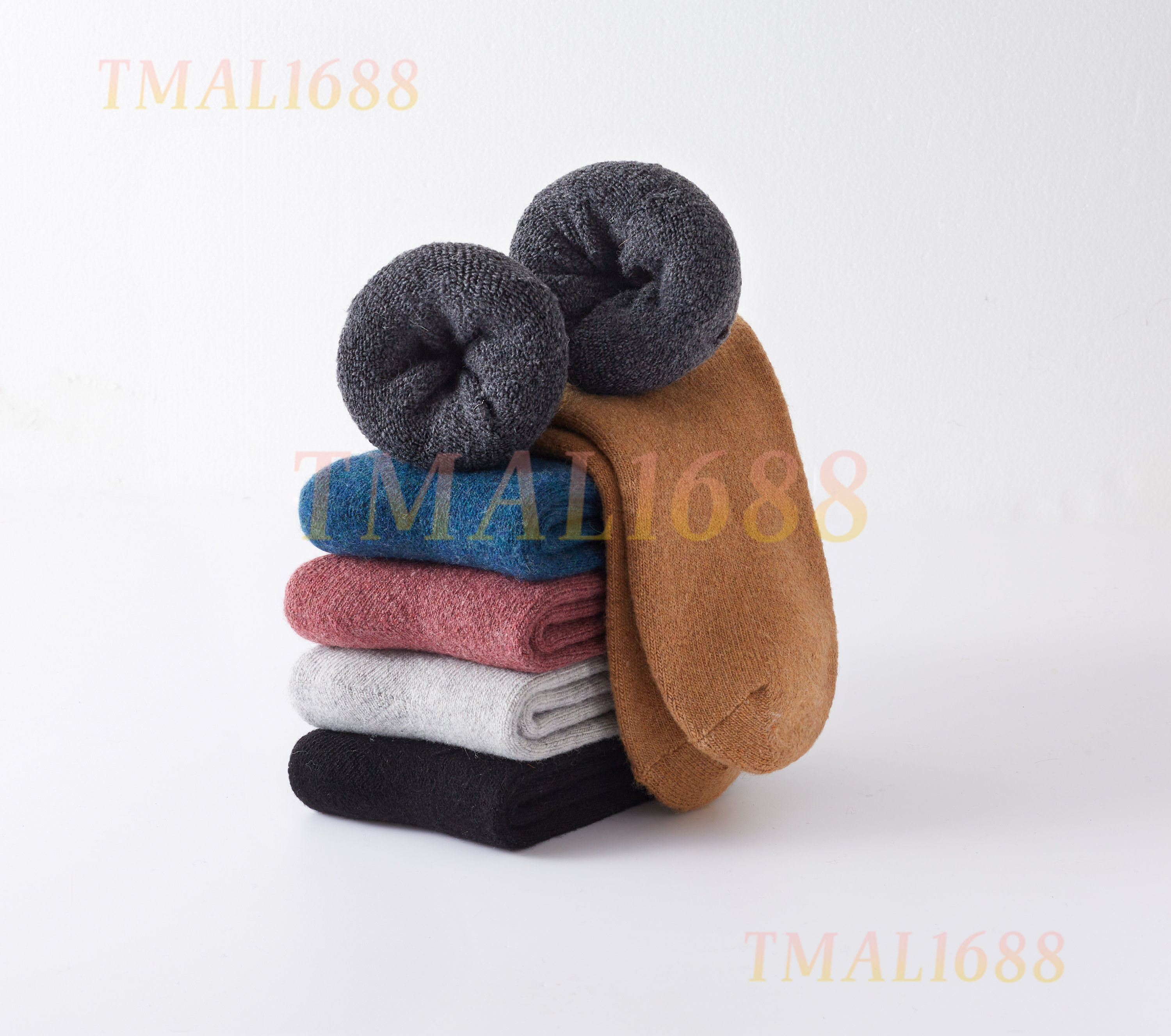 [ SG Ready Stock] Wool Socks Extra Thick Men Women Winter Velvet Warm ...