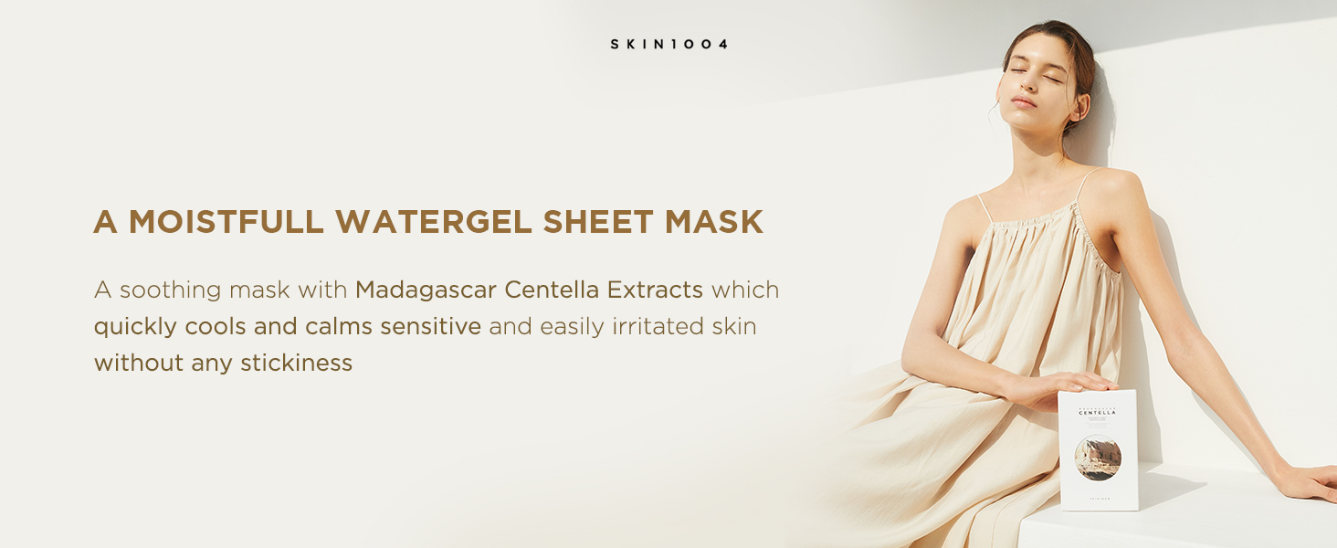SKIN1004 Madagascar Centella Watergel Sheet Ampoule Mask (1ea/5ea ...