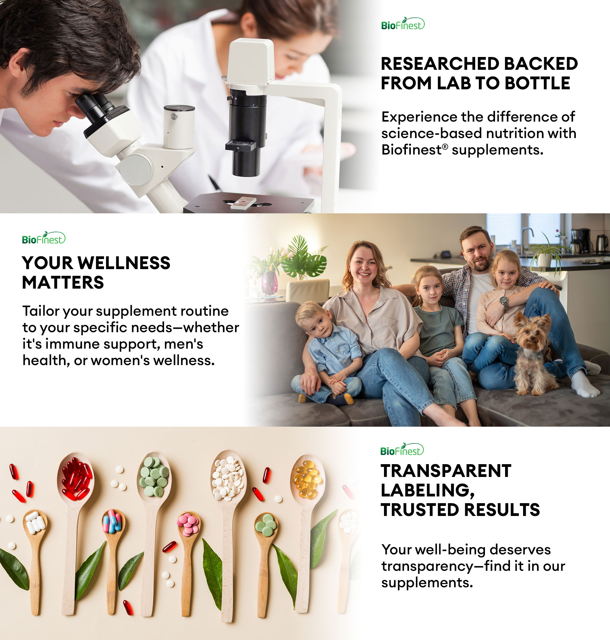 Biofinest Women’s Multivitamin Multimineral Supplement - Vitamins A B C ...