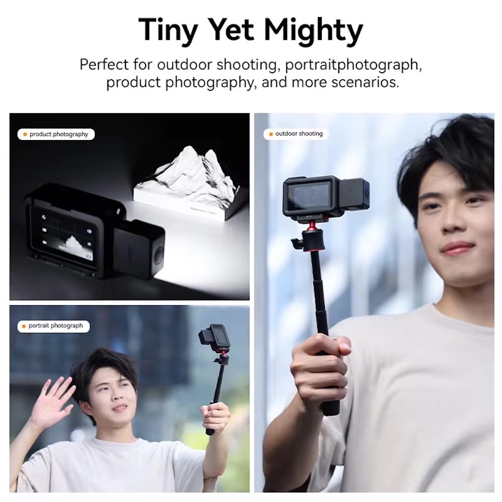 Ulanzi LM18 Mini LED Video Camera Light for DJI Osmo Action 4/3 & Pocket 3 L042GBB1 | Shopee ...