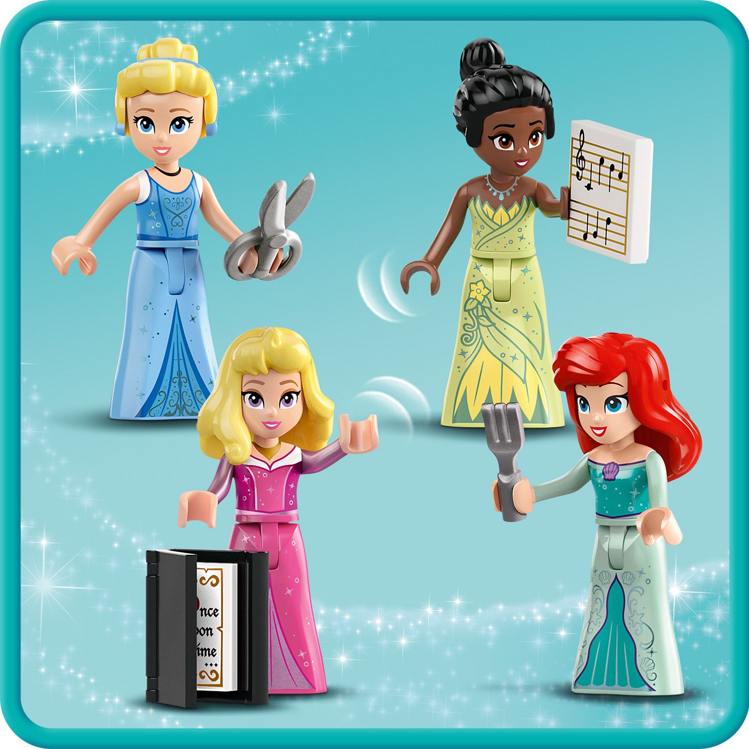 LEGO Disney Princess 43246 Disney Princess Market Adventure Building ...