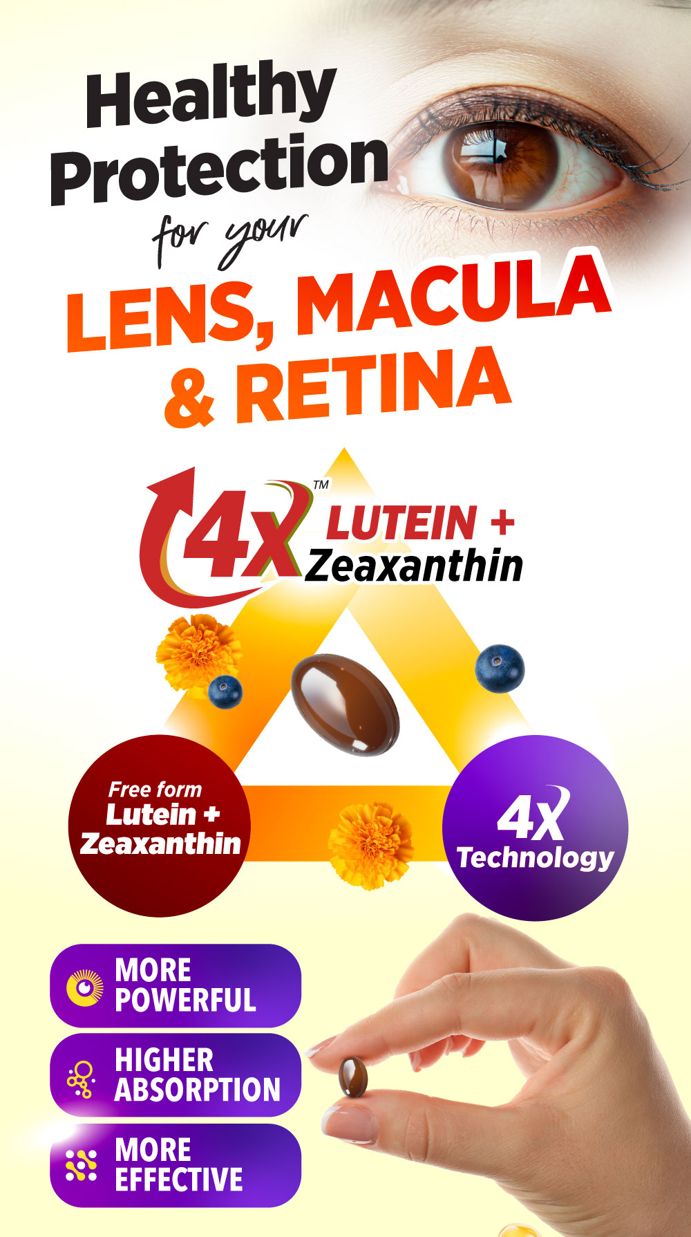 [3 Boxes] NEW - AFC Ultimate Vision 4X Free Form Lutein 4X Eye ...