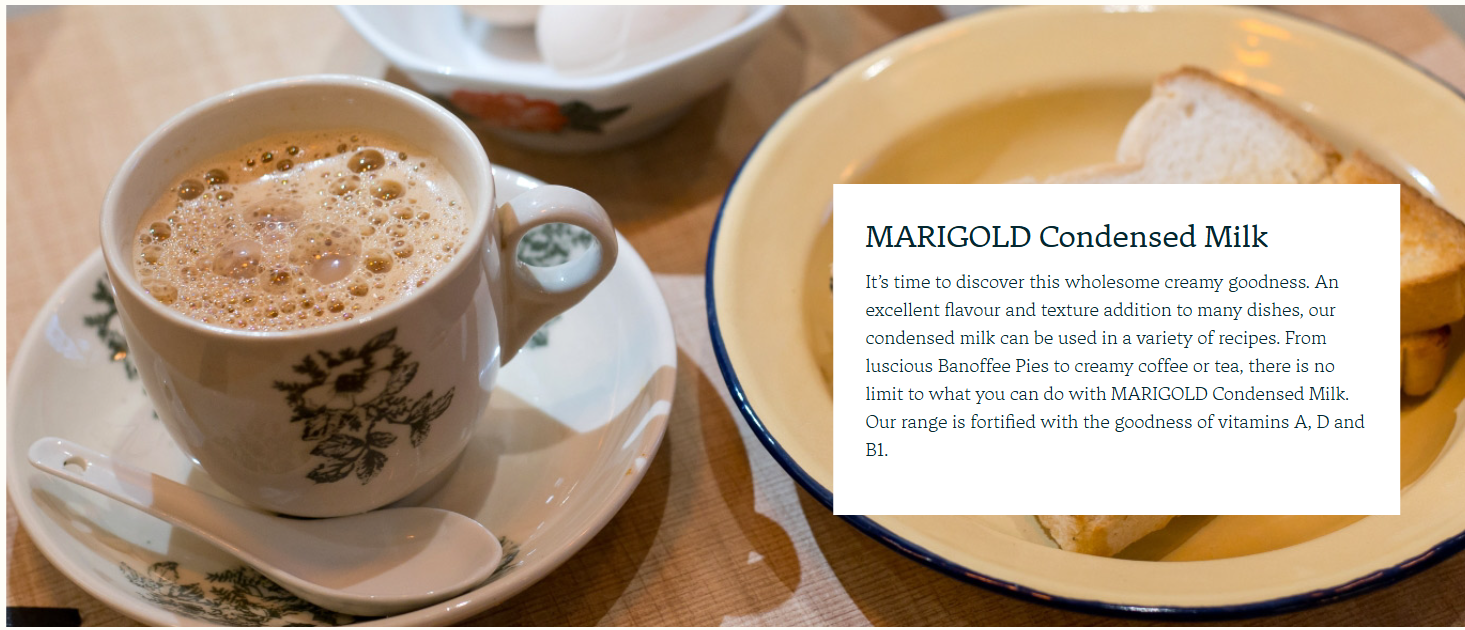 MARIGOLD LADY GENERAL Full Cream Sweetened Condensed Milk (385g) [SG ...