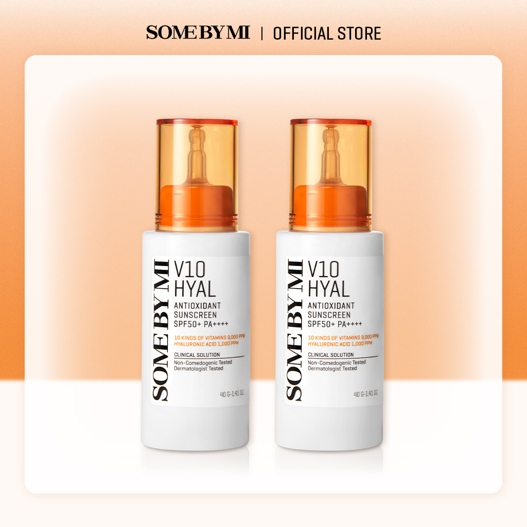 [1+1][SOME BY MI] V10 Hyal Antioxidant Sunscreen SPF50+ PA++++ 40g ...