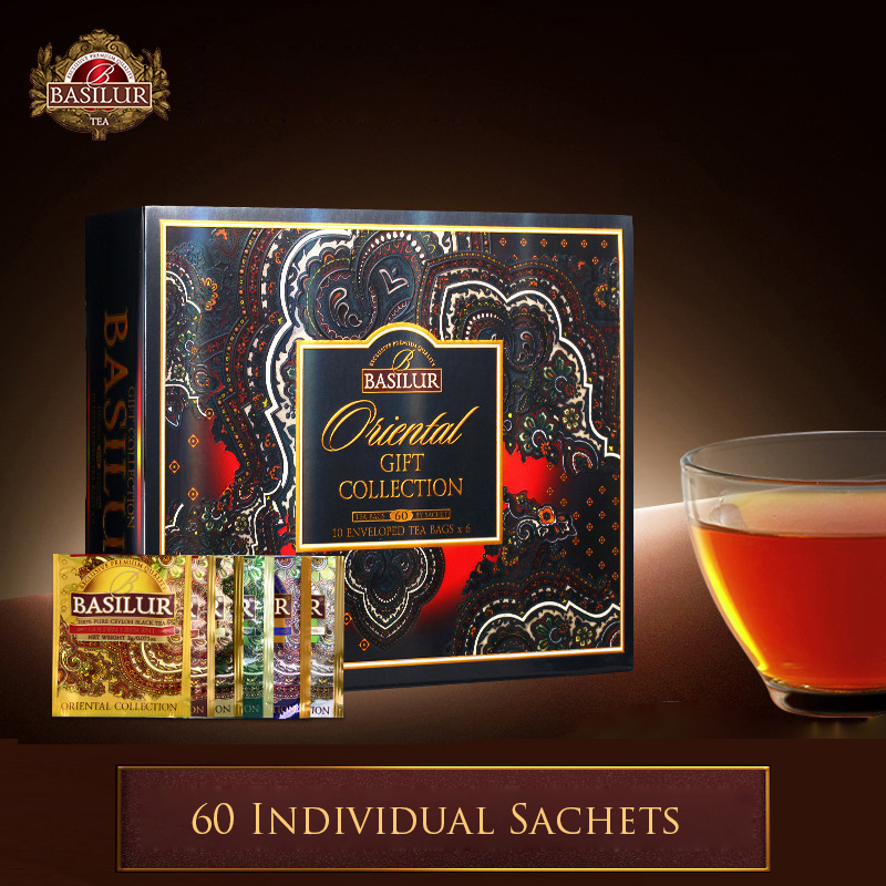 Basilur Tea Oriental Collection Bundle Set (Gift Collection + Assorted ...