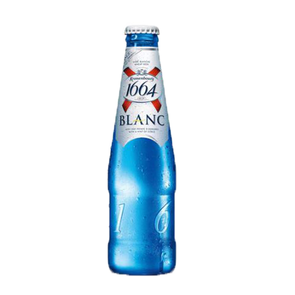 Kronenbourg 1664 Blanc Beer Pint 24 X 330ml | Shopee Singapore
