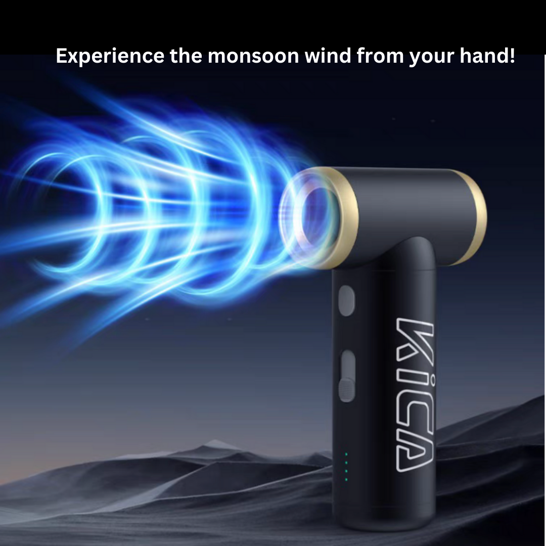 Kica Mini Jet Fan Jet Fan 2 Portable Pocket Size Multi Purpose Blowing ...