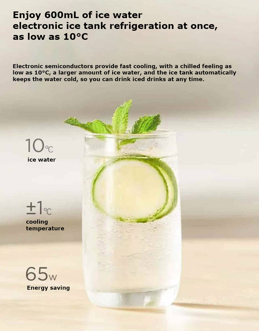 [Top Choice]Smart Water Dispenser|Hot Cold Filtered|10°C Ice Cold|4.5L ...