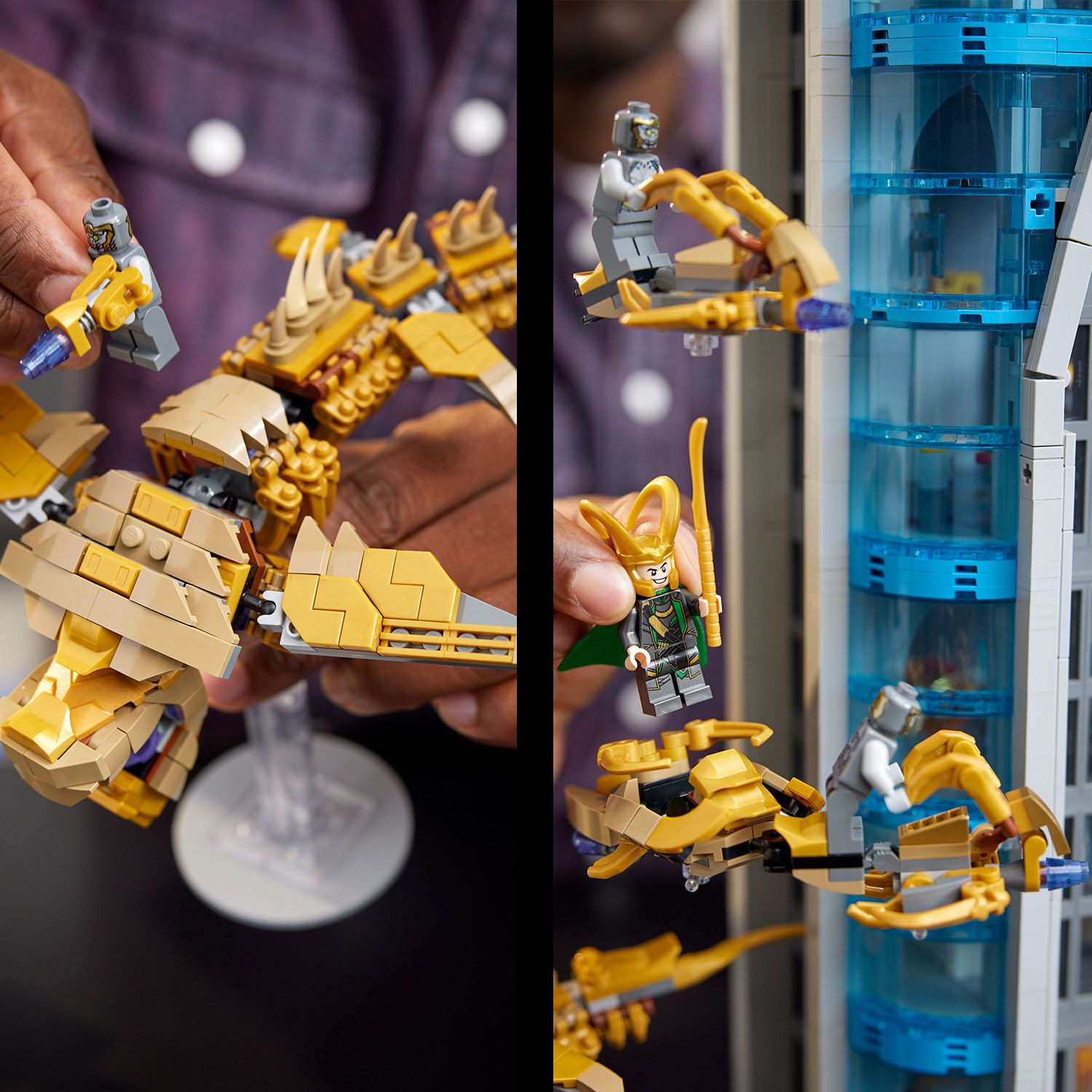 LEGO Super Heroes Marvel 76269 Avengers Tower Building Kit (5,201 ...