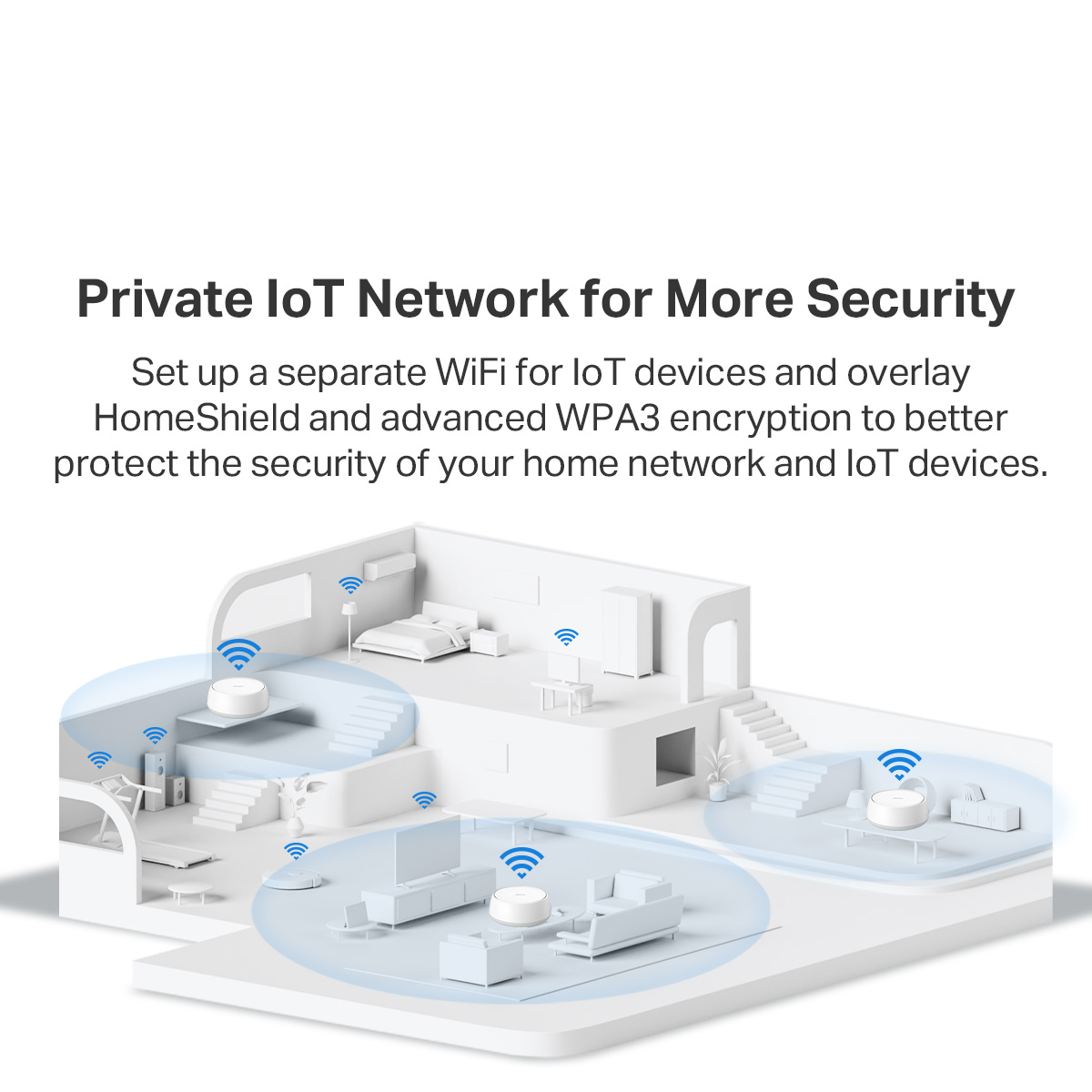 [Full Coverage] Deco BE25 WiFi 7 BE5000 Whole Home Mesh System Seamless ...