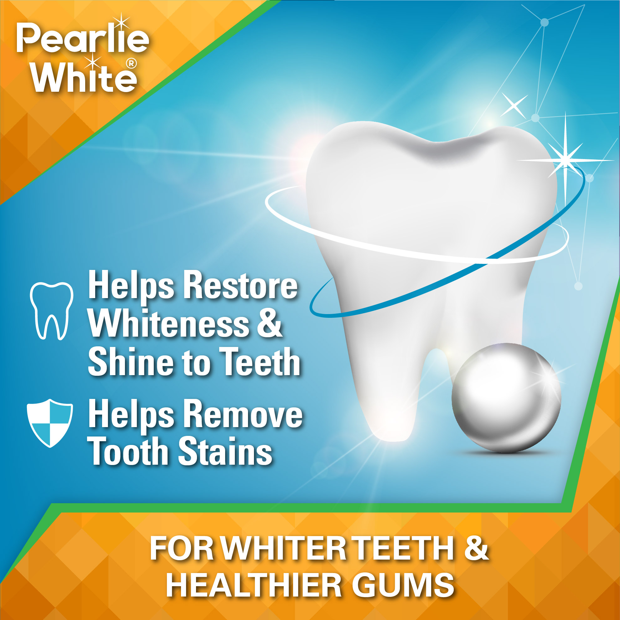 Pearlie White Optimal Blanc Perfect Professional Whitening Fluoride ...