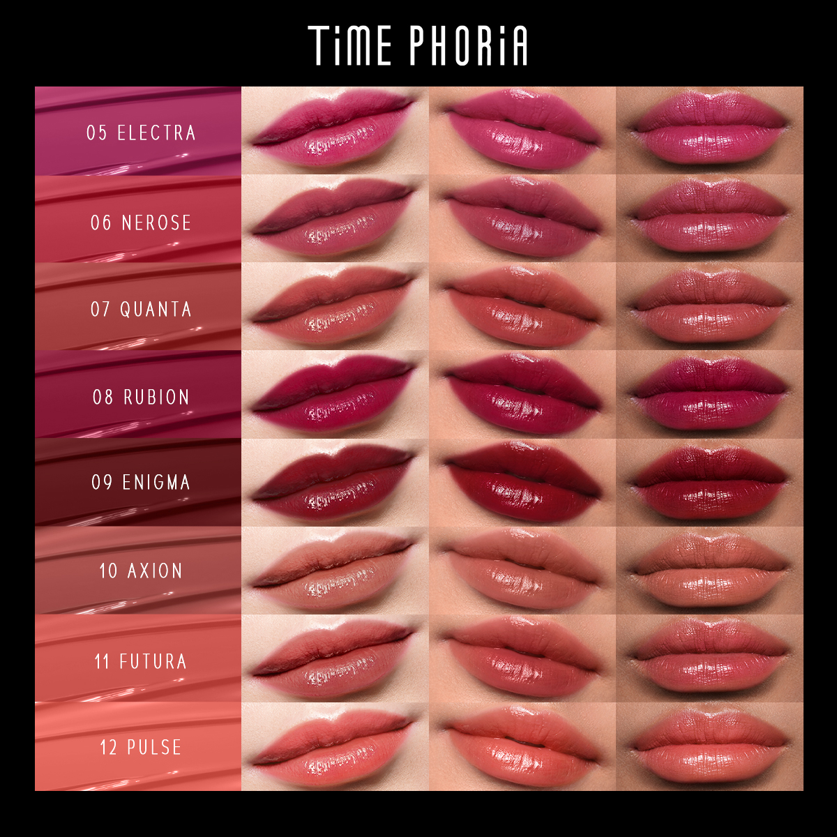 TIME PHORIA - STELLAR DUST LIP STAIN Liptint Lipstick Waterproof Long Lasting Lip Gloss Lip Tint ...