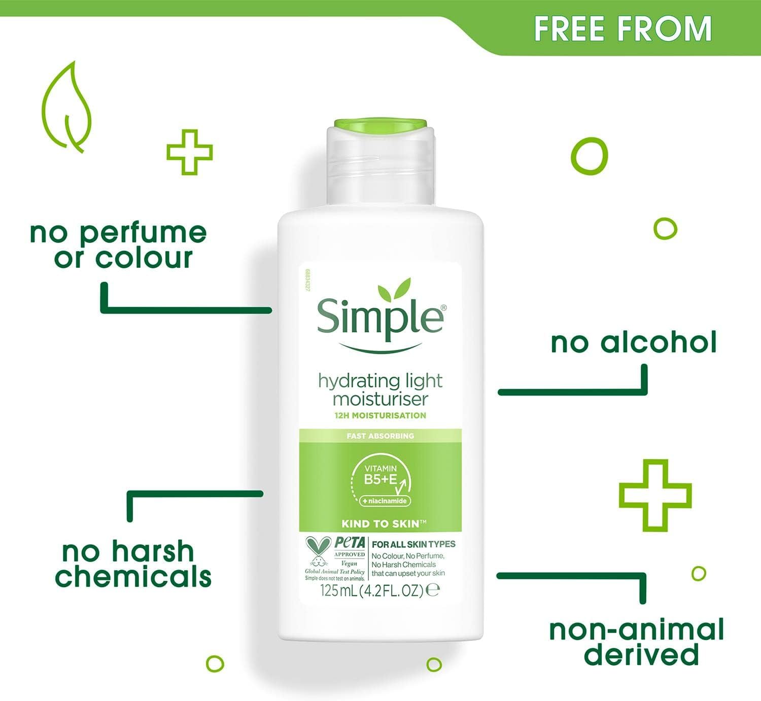 [ SIMPLE MOISTURISER ] SIMPLE SKIN CARE - SIMPLE HYDRATING LIGHT ...