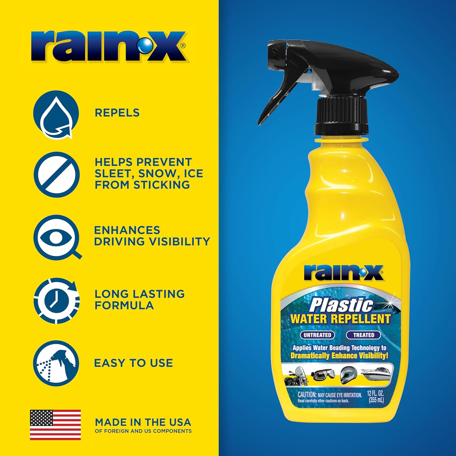 Rain-X Plastic Water Repellent (12oz/354ml) | Shopee Singapore