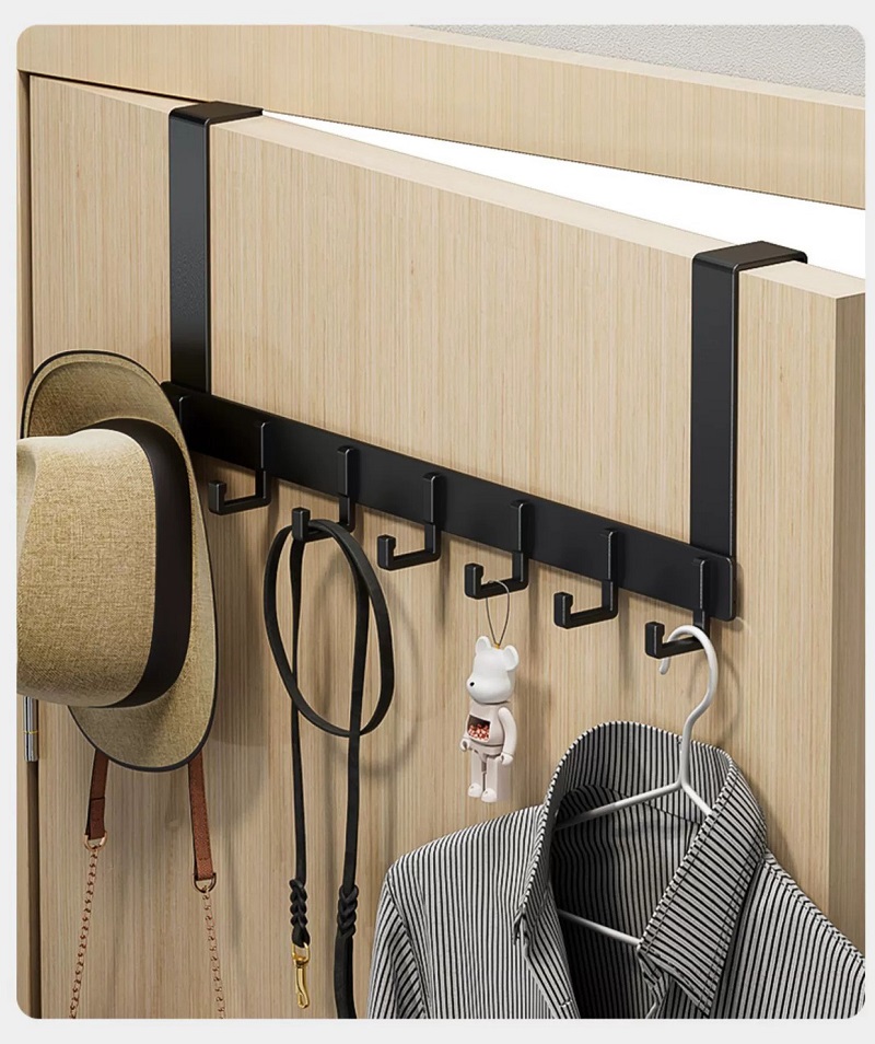 SG Ready Stock Specool® Back Door Hanger with 6/8 hooks / No Drill ...