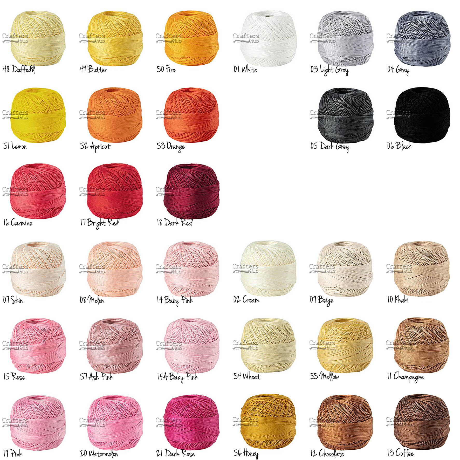 Size 10 crochet thread (10g) 100% cotton for micro crochet | Shopee ...