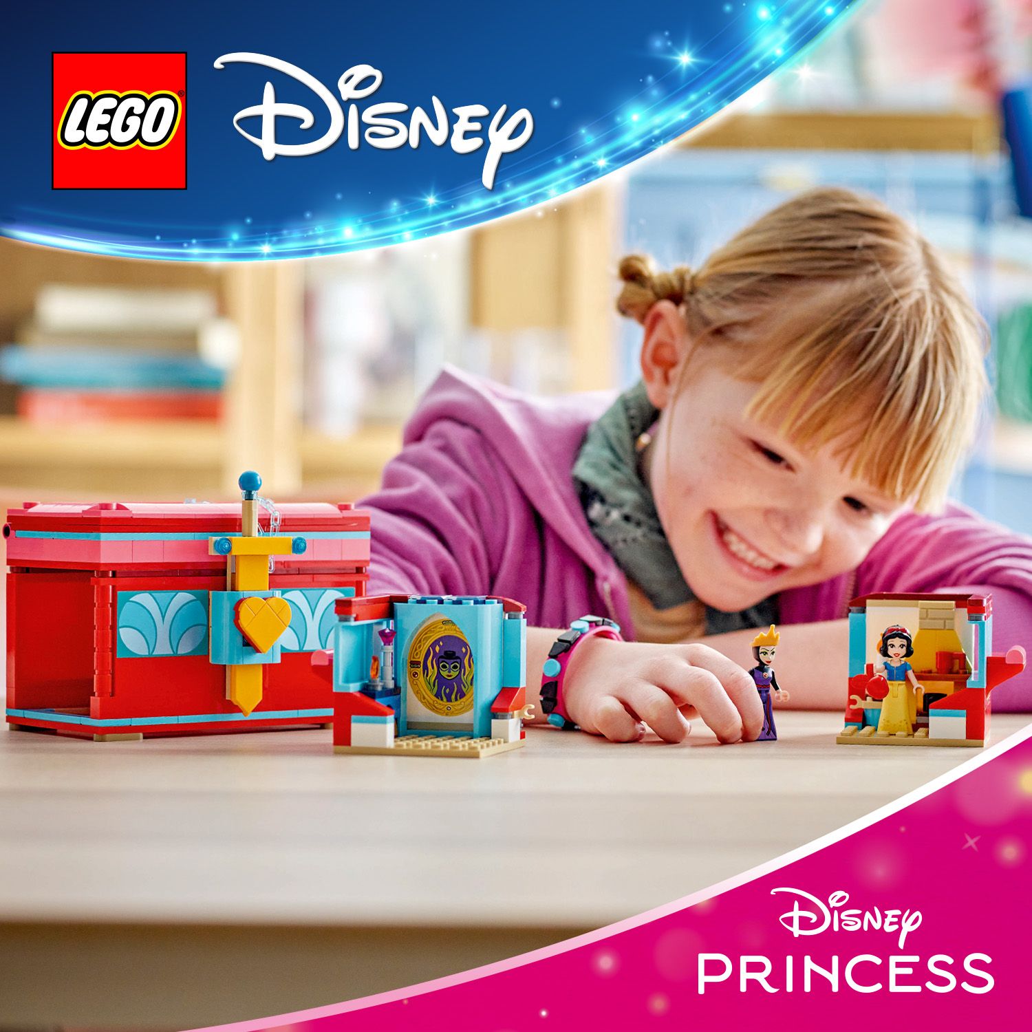LEGO Disney Princess 43276 Snow White's Jewellery Box (358 Pieces ...