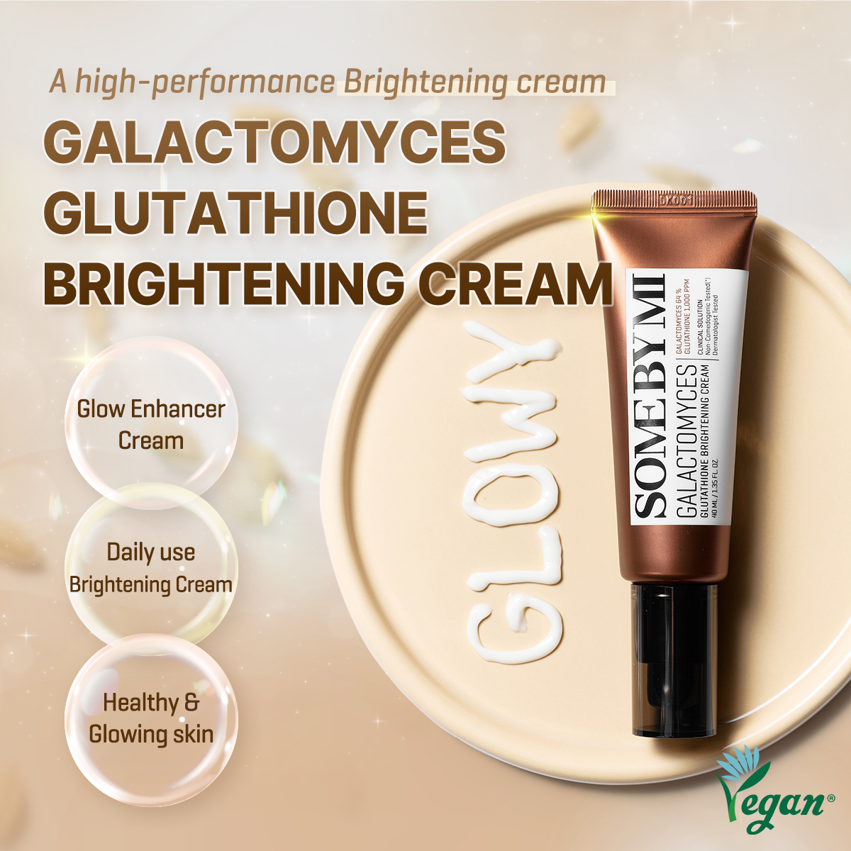 [SOME BY MI] GALACTOMYCES GLUTATHIONE BRIGHTENING CREAM 40ml(powerful ...