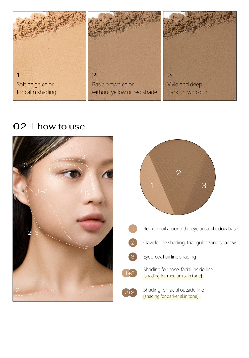 [PERIPERA] Ink V Shading 9.5g (Contour | Highlight | Sculpt the face ...