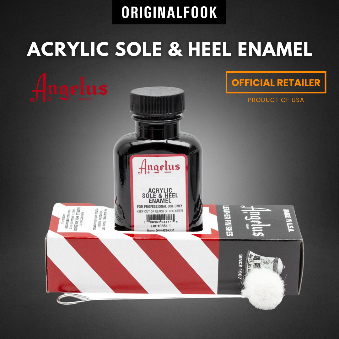 Angelus Sole & Heel Enamel Black (No. 544) | Shopee Singapore