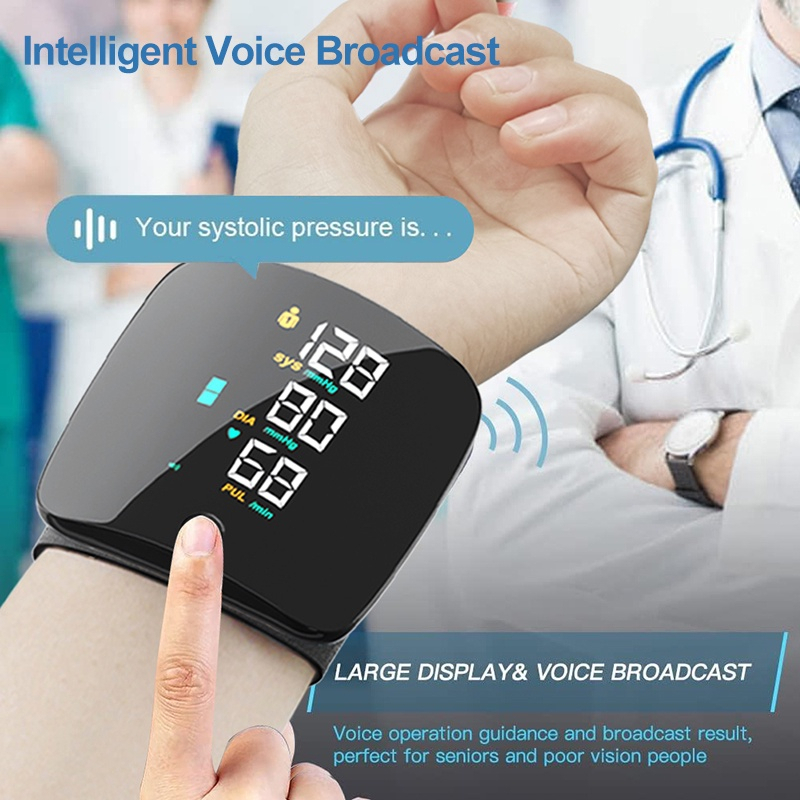 Fully automatic electronic intelligent blood pressure tester ...