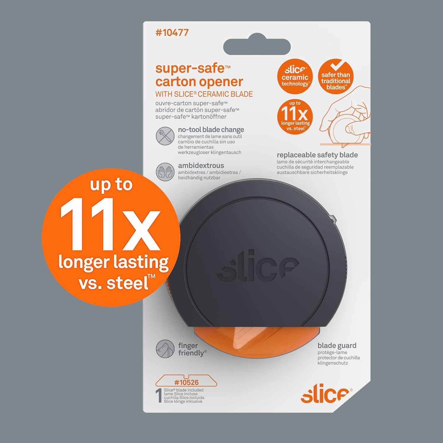 Slice 10477 Super Safe Carton Opener Safety Cutter | Shopee Singapore